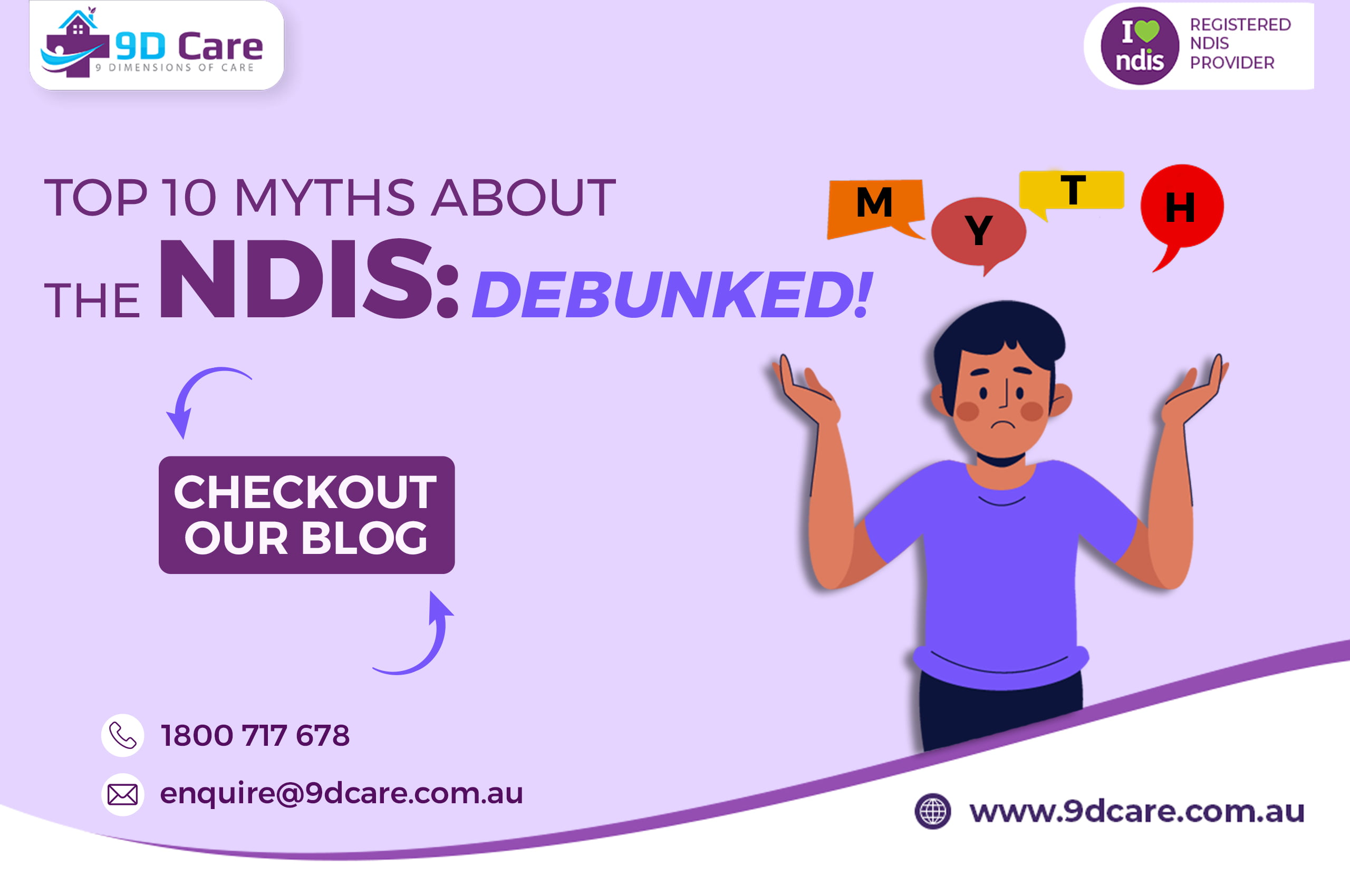 Top 10 Myths About the NDIS: Debunked - 9D Care